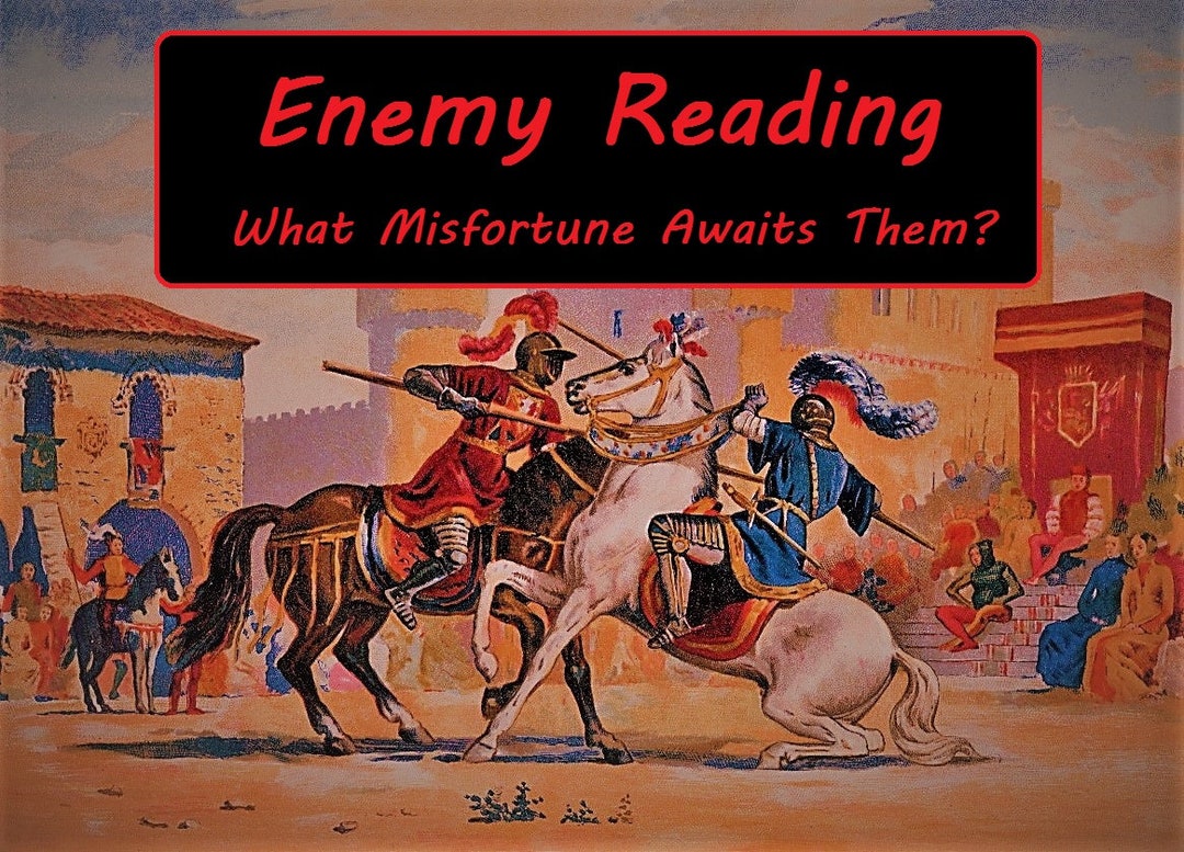 Enemy Reading Hater Reading Psychic Reading Bad Luck - Etsy