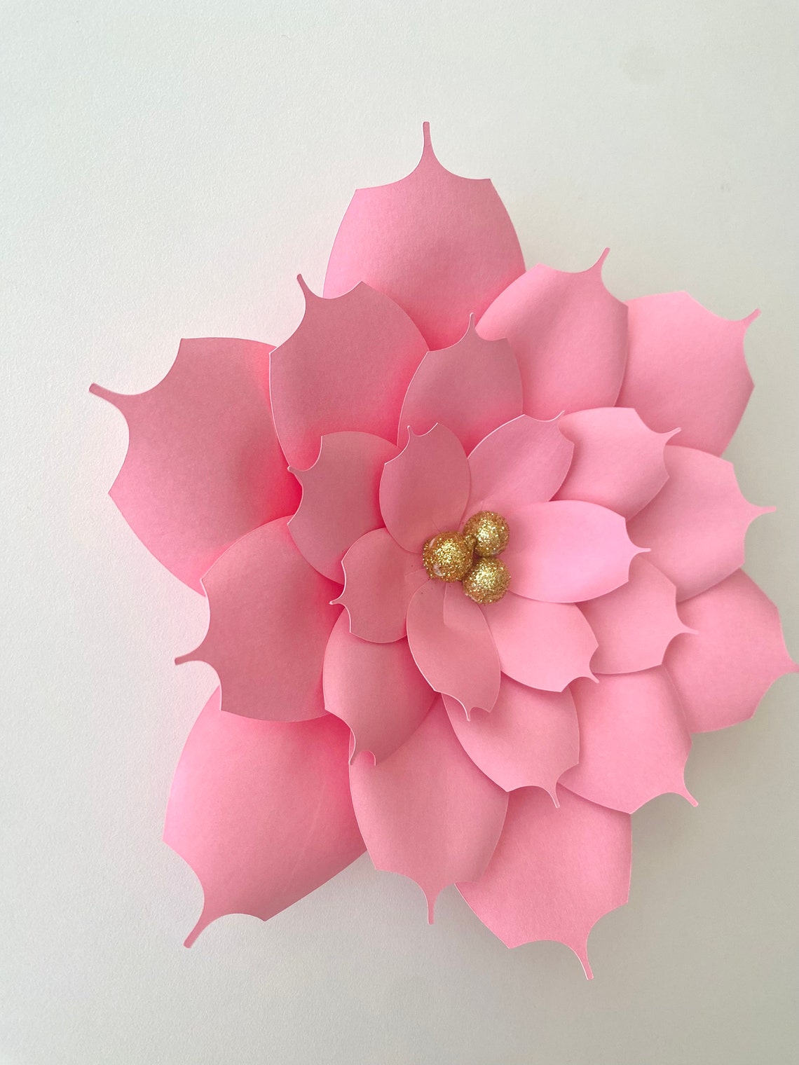 SVG Digital Template Piper Paper Poinsettia Paper Flower - Etsy