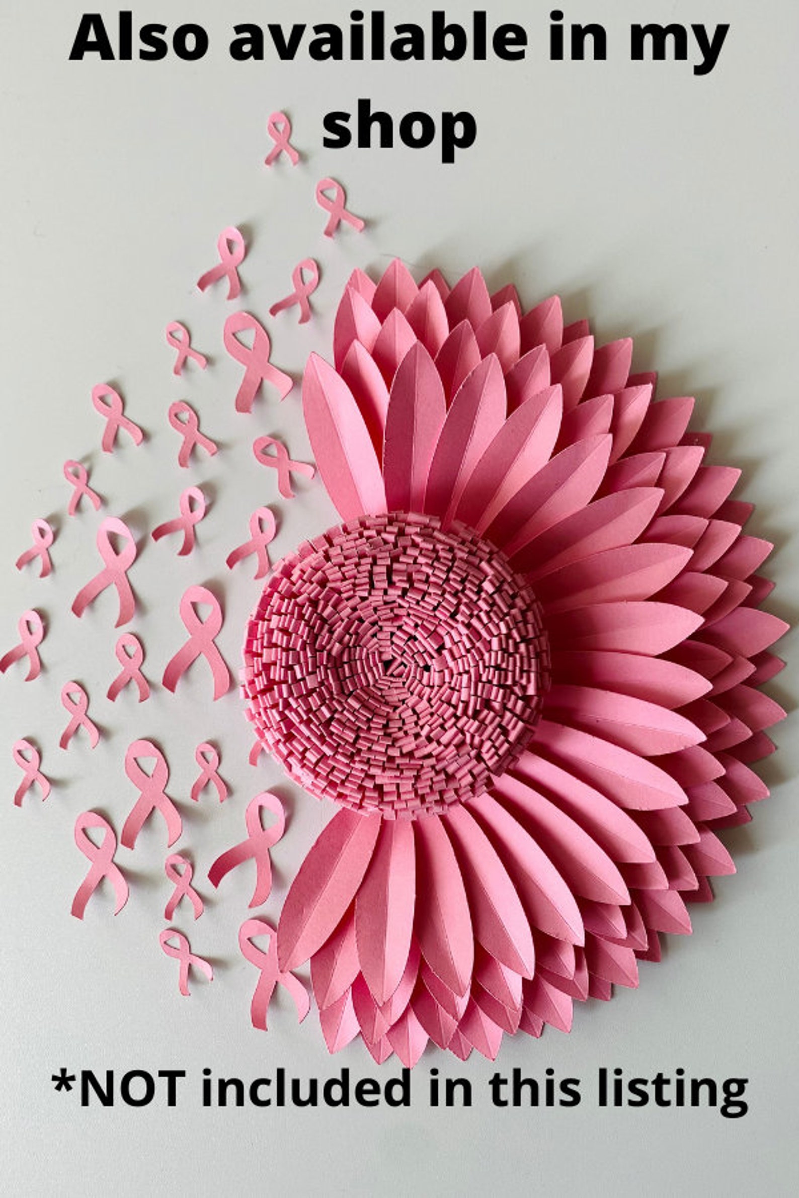 SVG Digital File Paper Daisy Cricut Flower Template DIY - Etsy