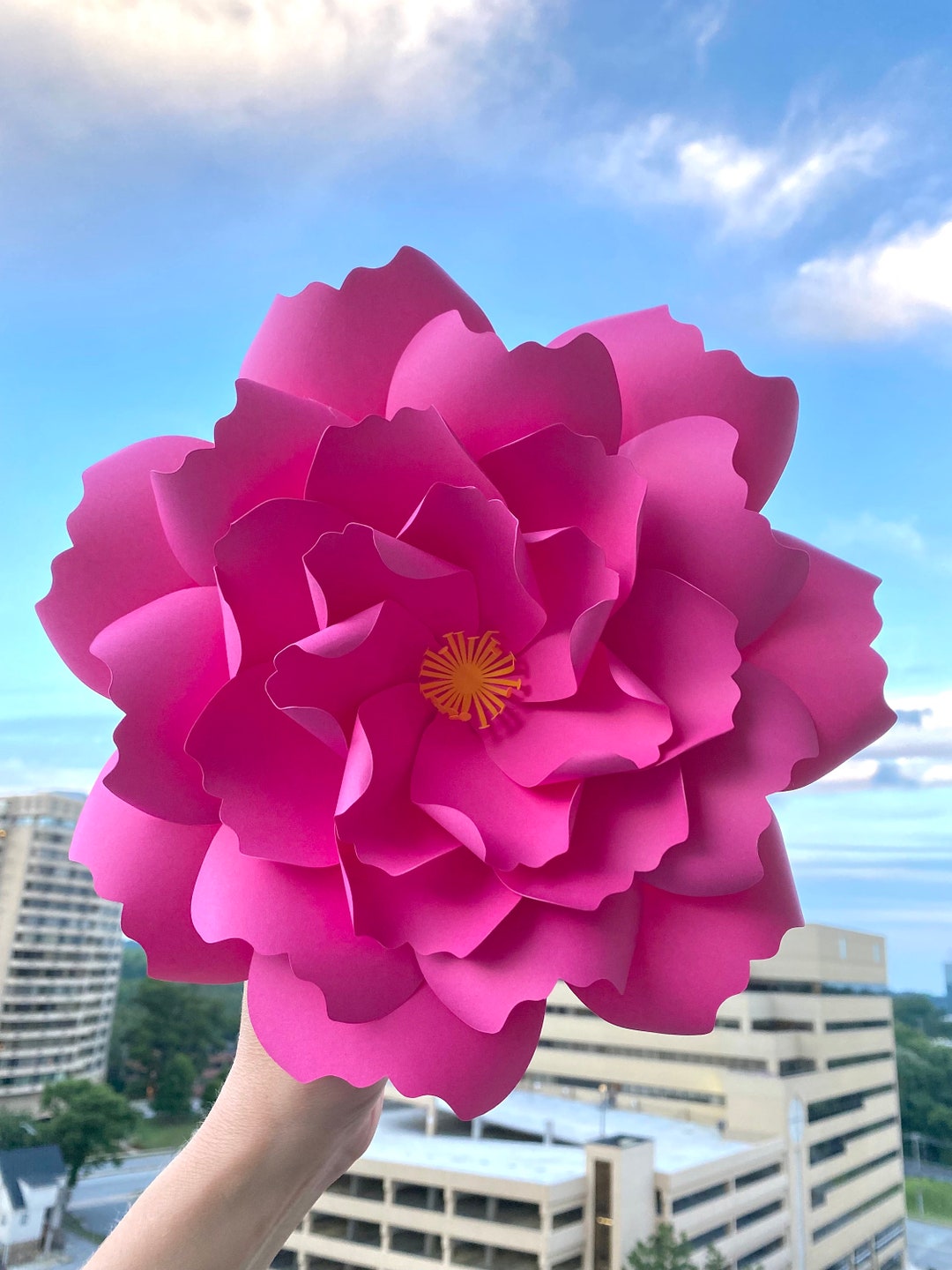 SVG Digital File, Kloé Template, Paper Flower Décor, Paper Craft, DIY ...