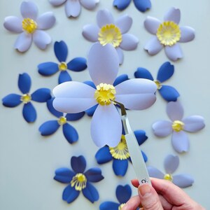 SVG Digital Template, Paper Violet, Spring Crafts, Cricut Crafts ...