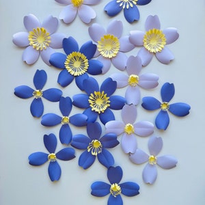 SVG Digital Template, Paper Violet, Spring Crafts, Cricut Crafts ...