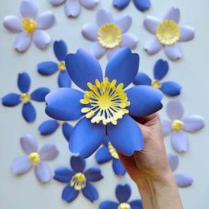 SVG Digital Template, Paper Violet, Spring Crafts, Cricut Crafts ...