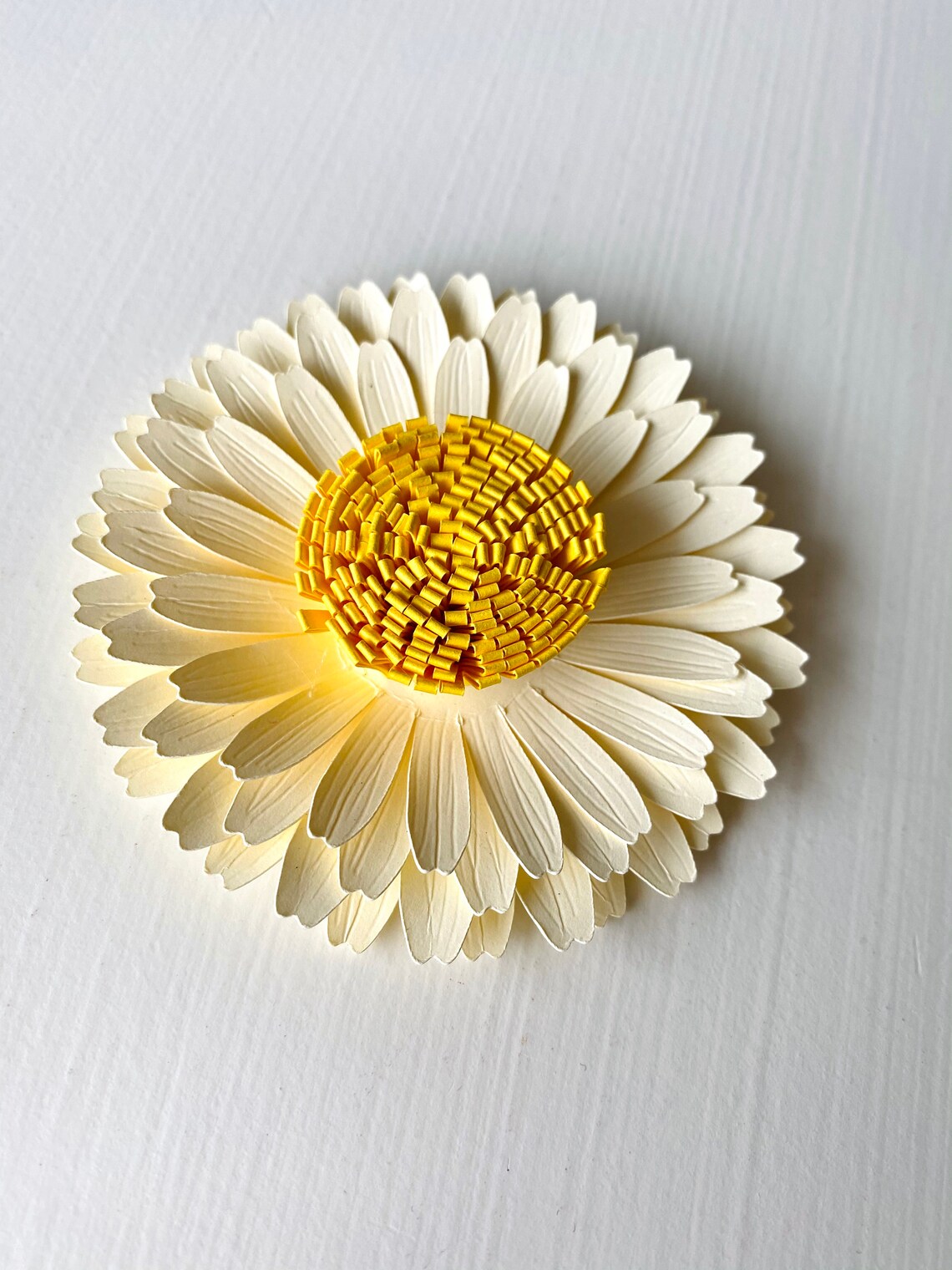 SVG PNG Digital File Paper Daisy Template Spring Decor - Etsy