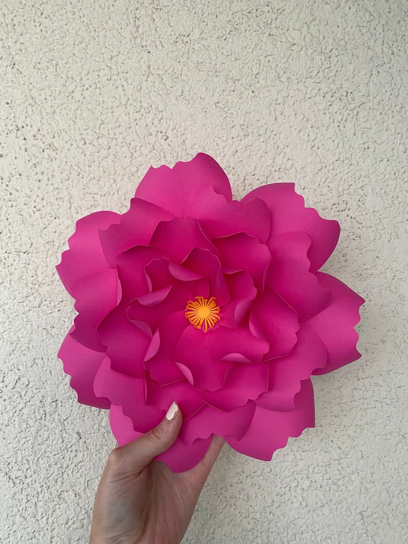 SVG Digital File Kloé Template Paper Flower Decor Paper - Etsy