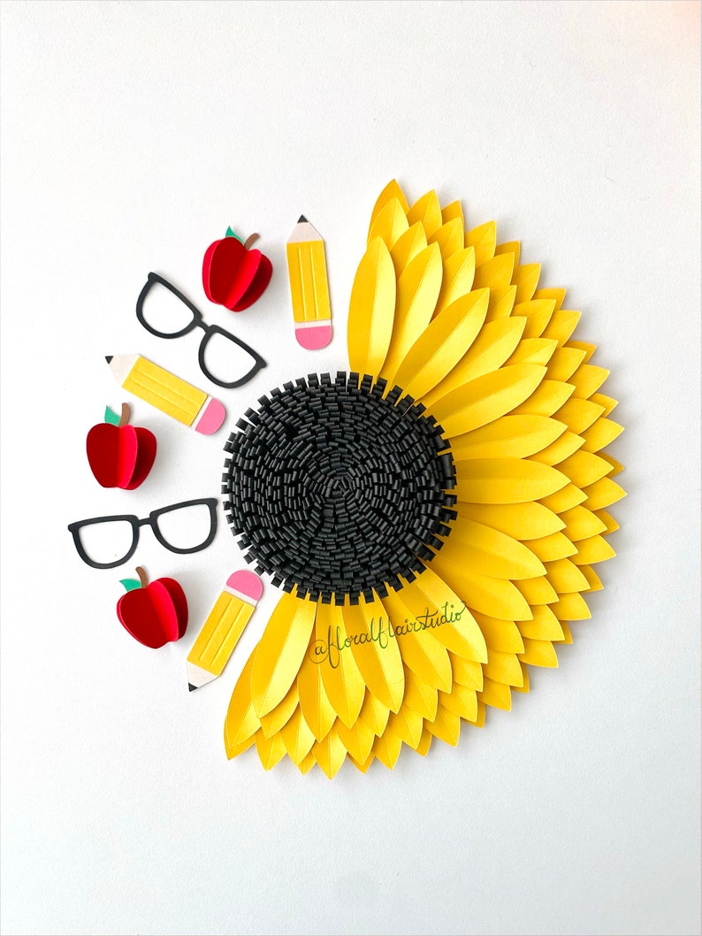 SVG Digital File Kloé Template Paper Flower Decor Paper - Etsy
