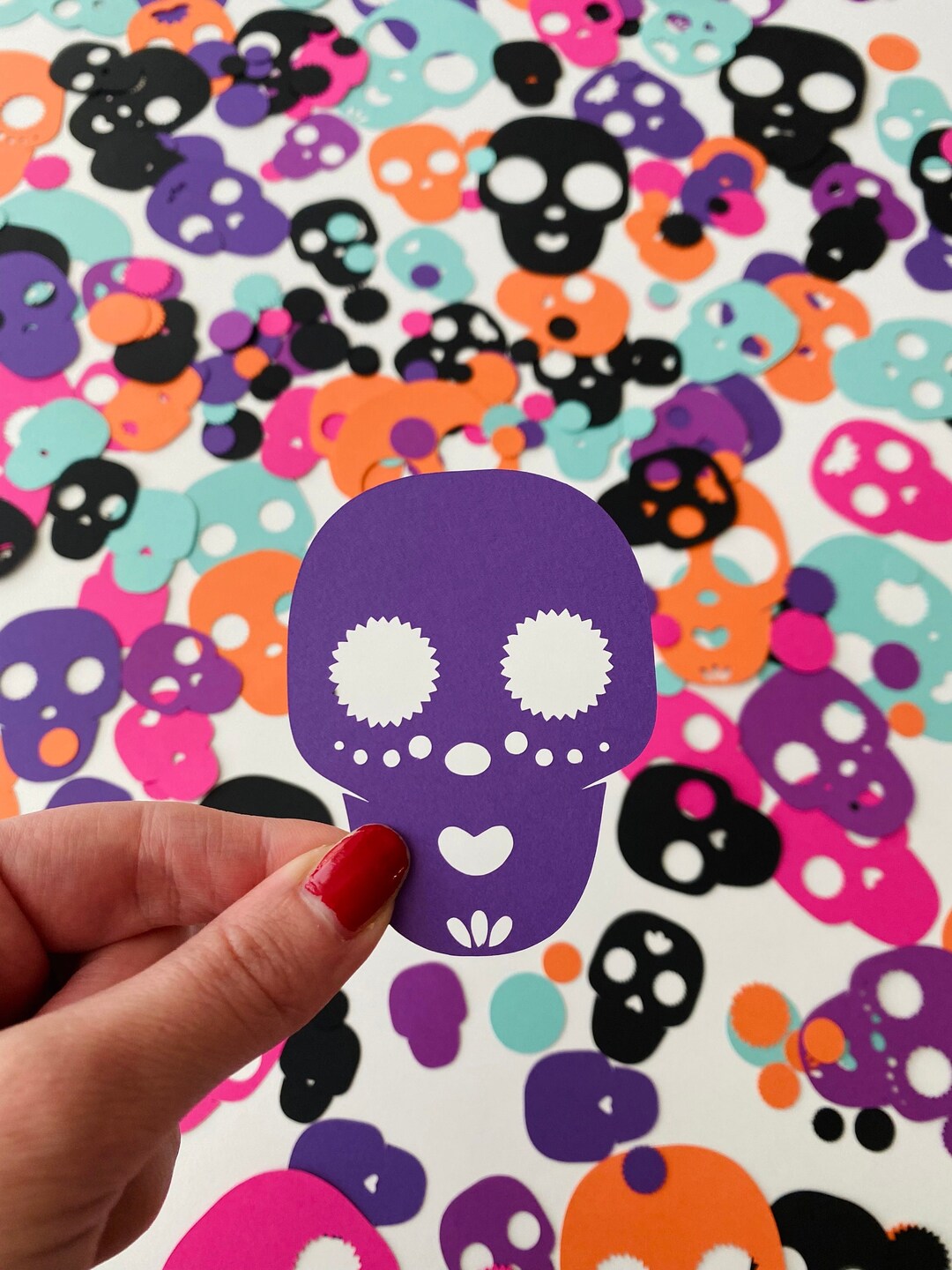 SVG Digital File, Floral Paper Skulls, Día De Los Muertos, Halloween ...