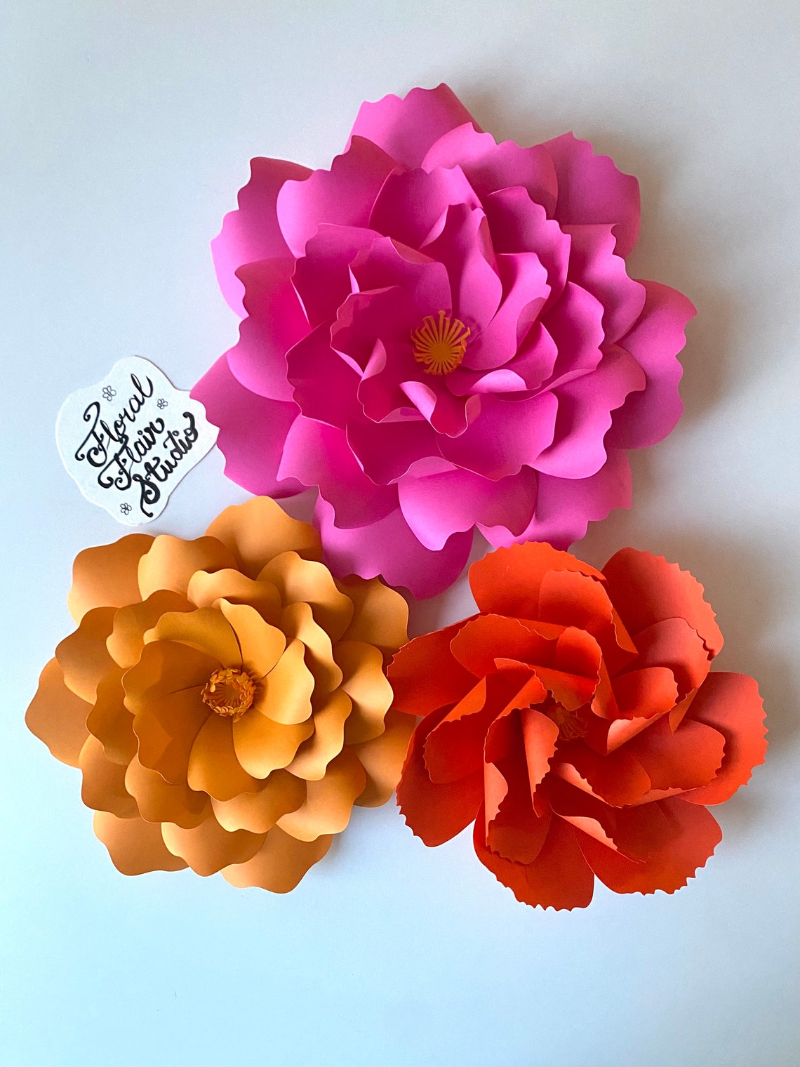 SVG Digital File Kloé Template Paper Flower Decor Paper - Etsy