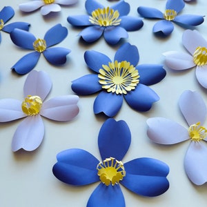 SVG Digital Template, Paper Violet, Spring Crafts, Cricut Crafts ...