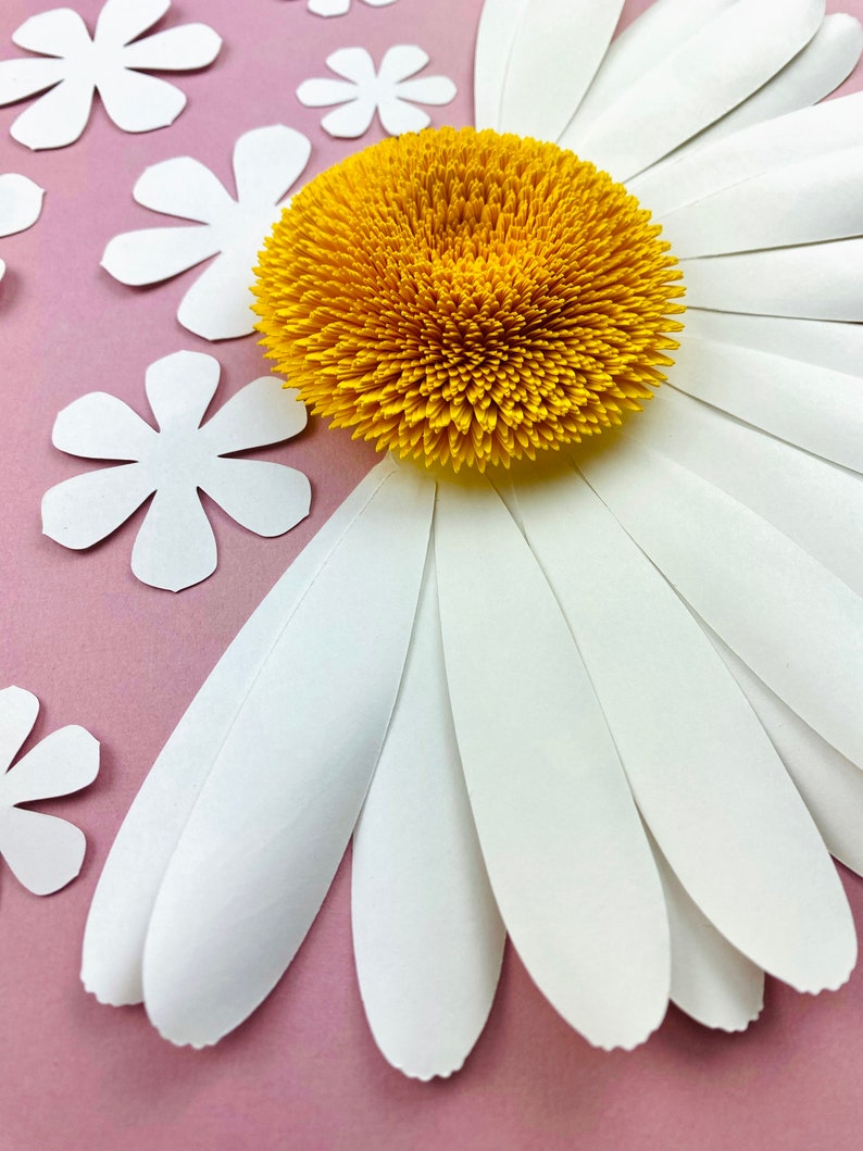 SVG Digital File Paper Daisy Cricut Flower Template DIY - Etsy