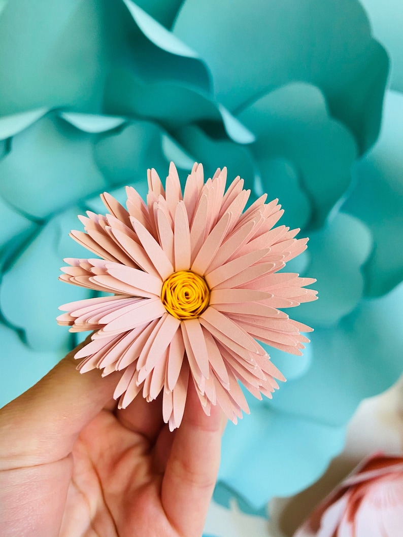 Paper Daisy SVG Template: DIY Floral Decor (digital Download) - Etsy