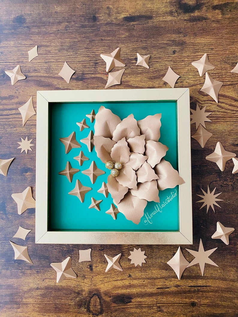 SVG Stars Christmas Decor Paper Craft Digital Template - Etsy