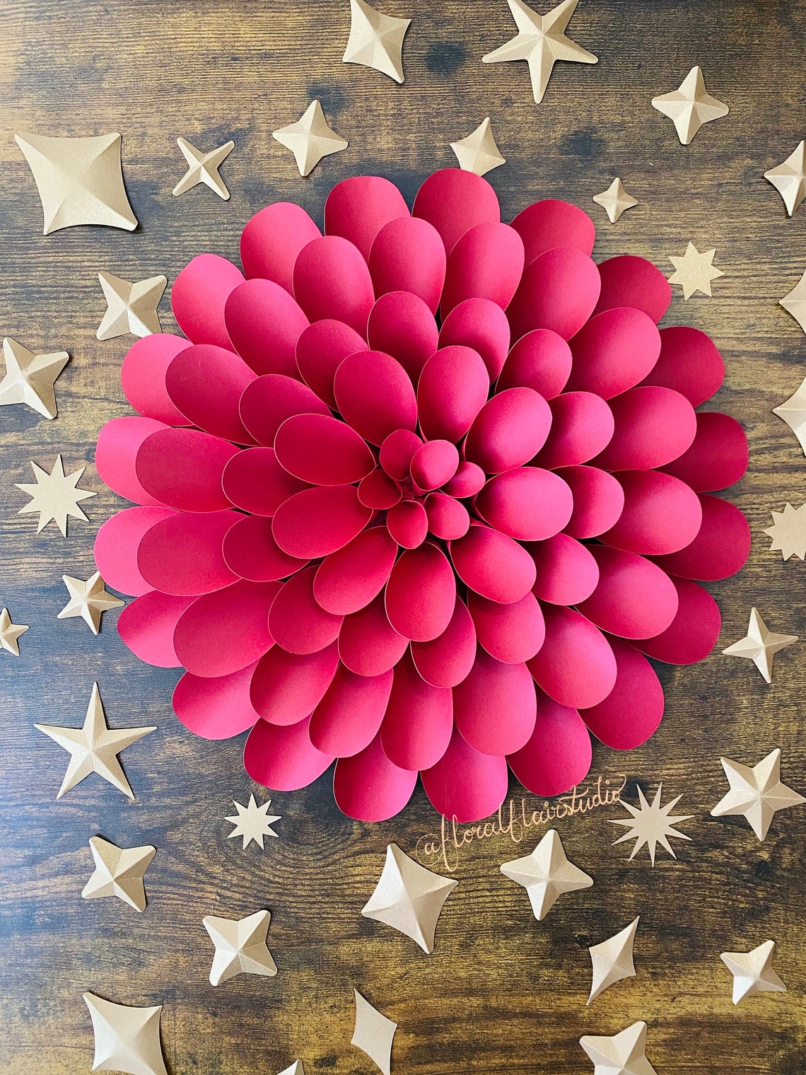 SVG Stars Christmas Decor Paper Craft Digital Template - Etsy