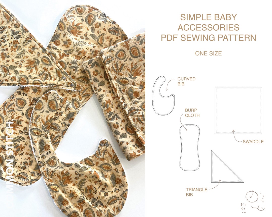 Simple Baby Accessories - DIGITAL Pattern - Etsy
