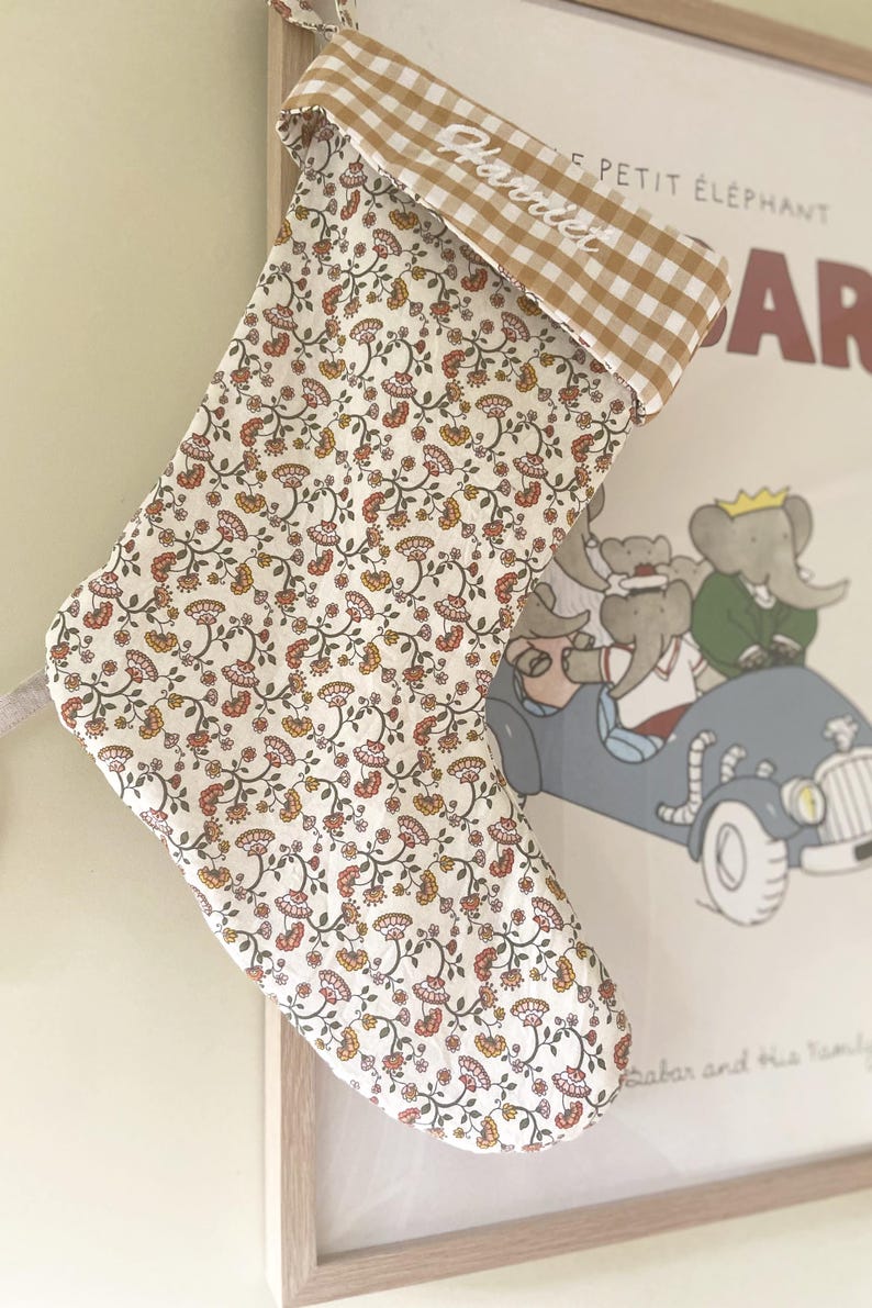 Classic Christmas Stocking - Digital Pattern - Etsy