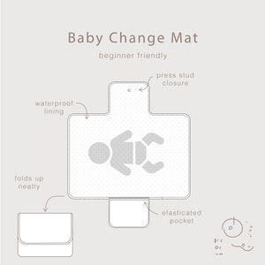 Baby Change Mat + Play Rug - DIGITAL Pattern - Etsy