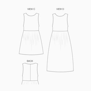 Fawn Dress Set Digital Sewing Pattern | Etsy