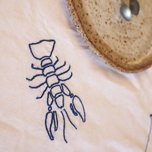 Mediterranean Sea Table Runner Sewing Pattern + Templates | Embroidery ...