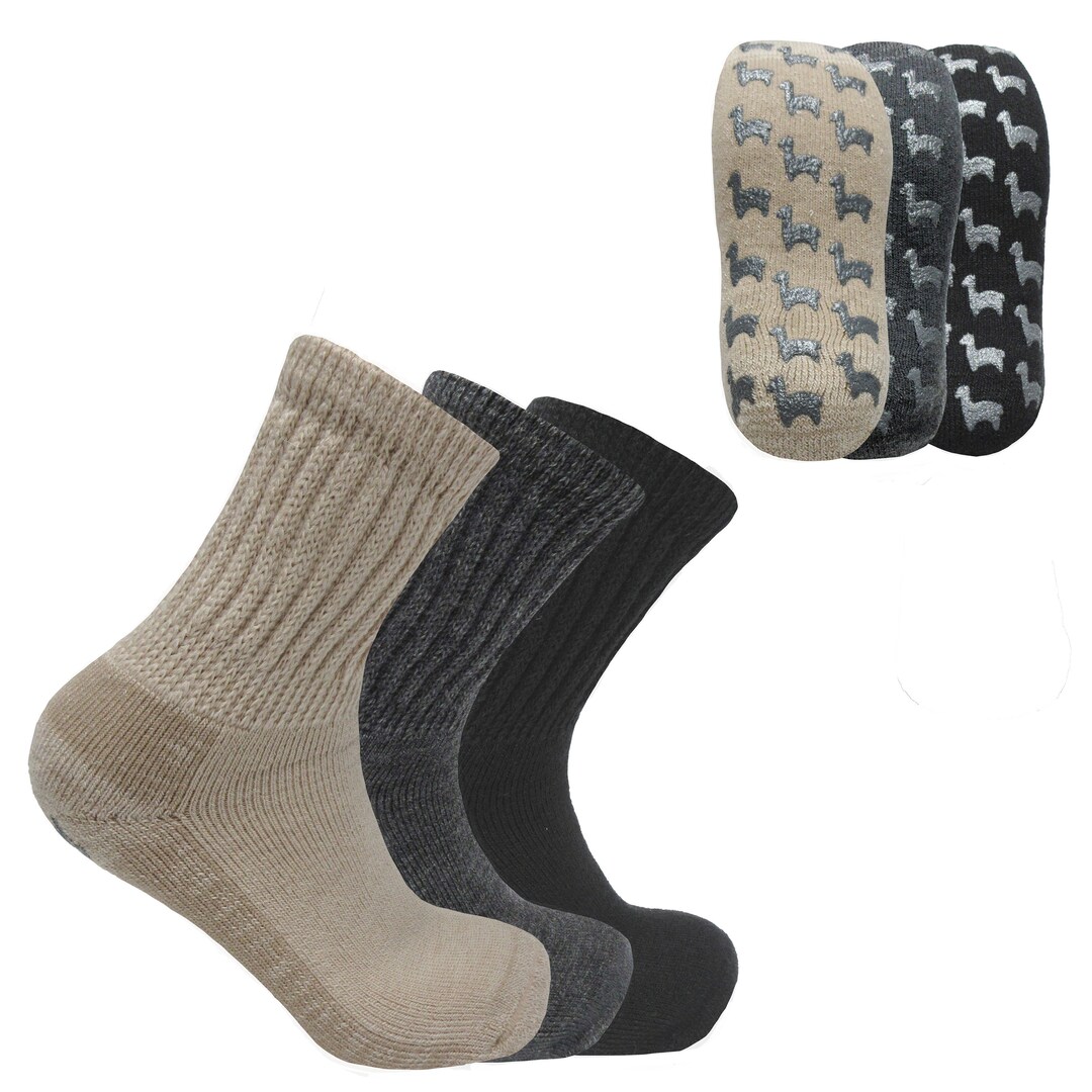 Alpaca Socks Therapeutic Breathable Super Comfort Support Fashionable ...