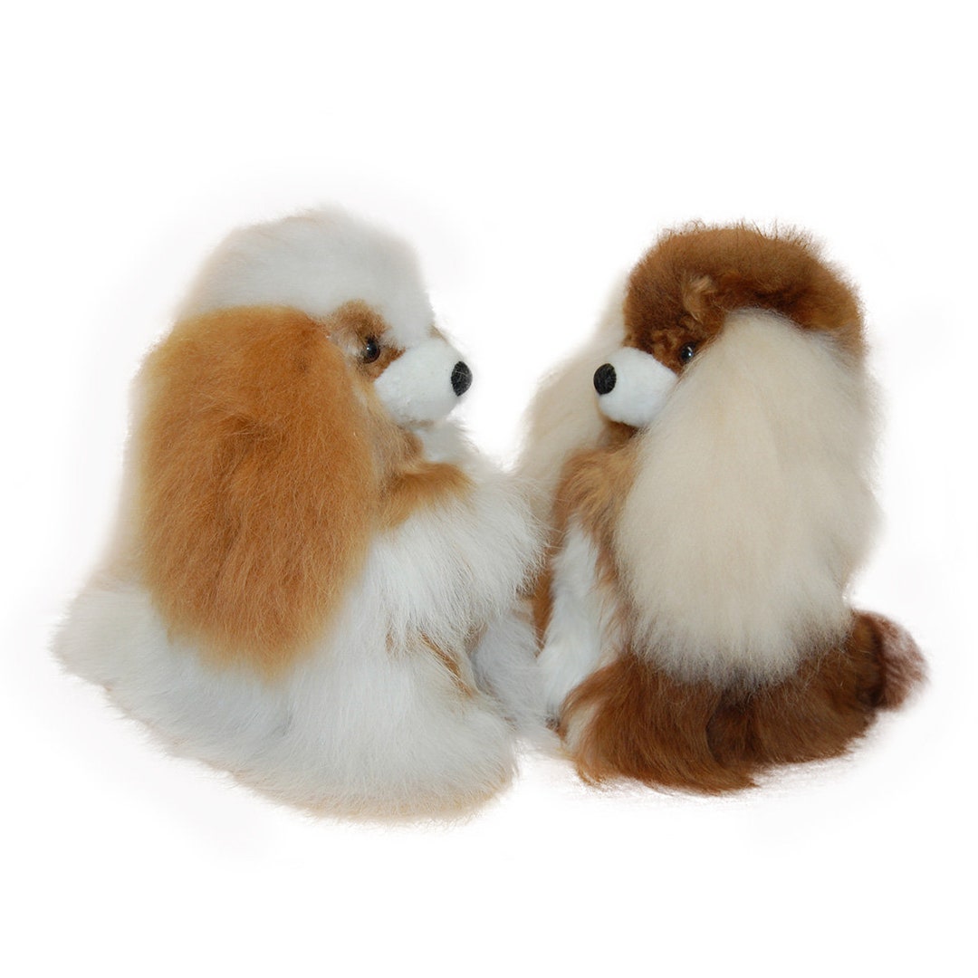 Alpaca Fur Dog Poodle Plush Toy - Etsy