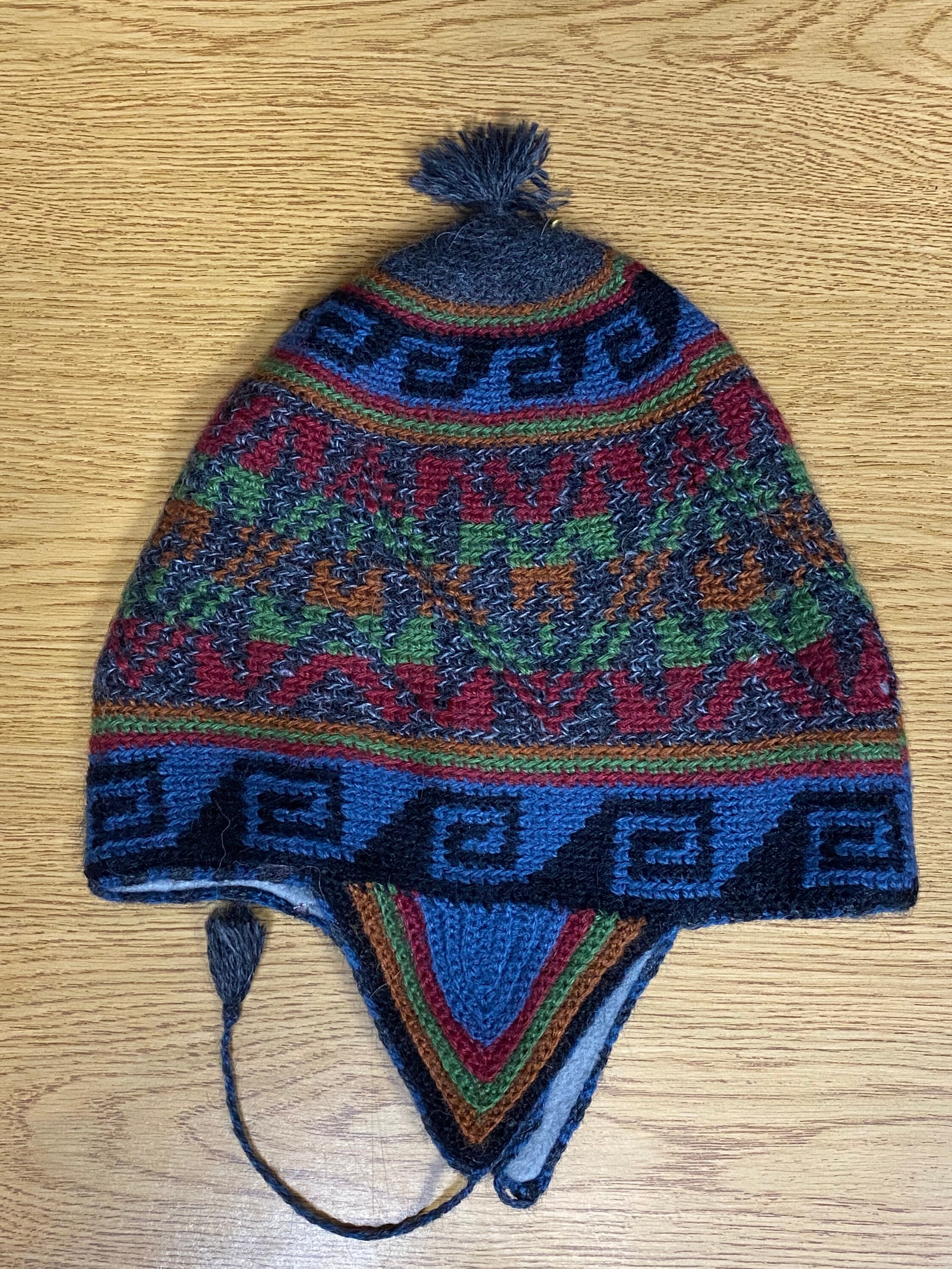 Alpaca Yarn Hand Crocheted Adult Chullo Hat - Etsy