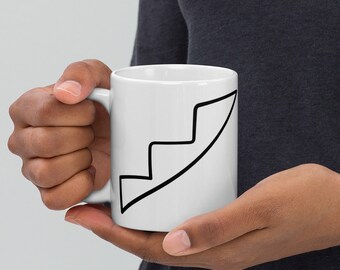 One Step Coffee Mug - Etsy