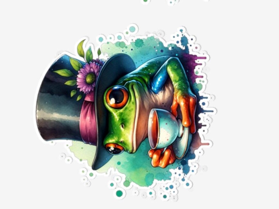 Dapper Frogs Sticker Sheets - Etsy