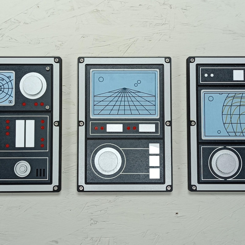 Sci Fi Wall Panel - Etsy