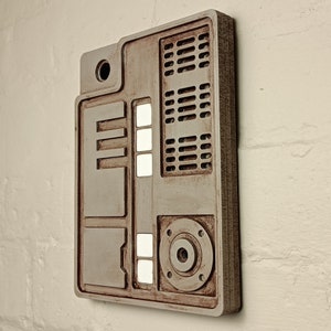 Scifi Inspired Weathered Door Control Panel / 3d Prop Replica / Sci-fi ...