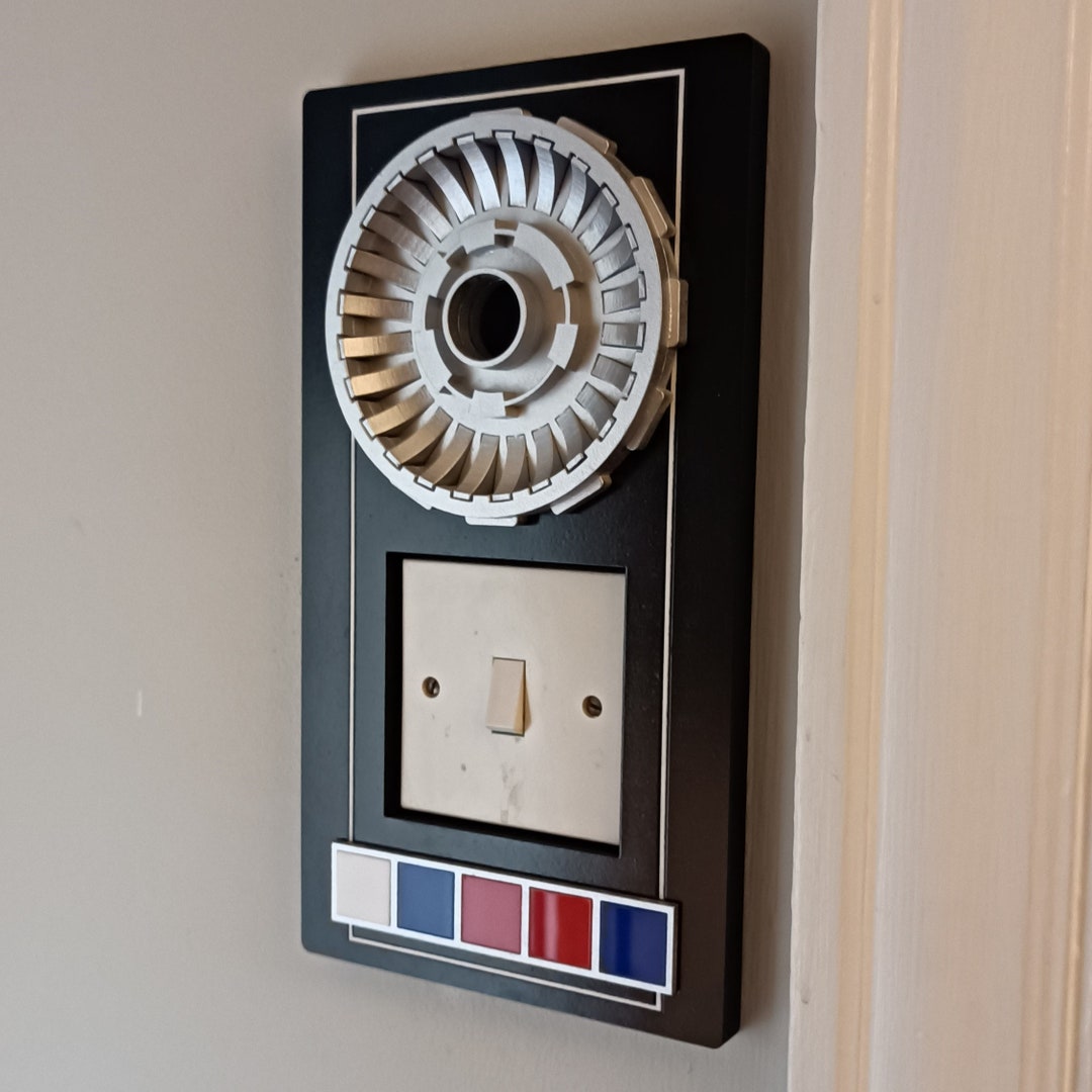 Scifi Inspired Single Light Switch Control Panel / 3d Prop Replica ...