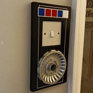 Scifi Inspired Single Light Switch Control Panel / 3d Prop Replica ...
