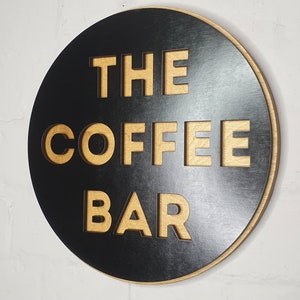 The Coffee House, Coffee Club , Coffee Bar, Coffee Shop Round Vintage ...