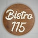 Round Wooden Cafe Sign / Kitchen Coffee Sign / Handmade - Etsy