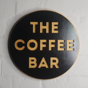 The Coffee House, Coffee Club , Coffee Bar, Coffee Shop Round Vintage ...