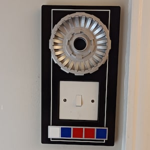 Scifi Inspired Single Light Switch Control Panel / 3d Prop Replica ...