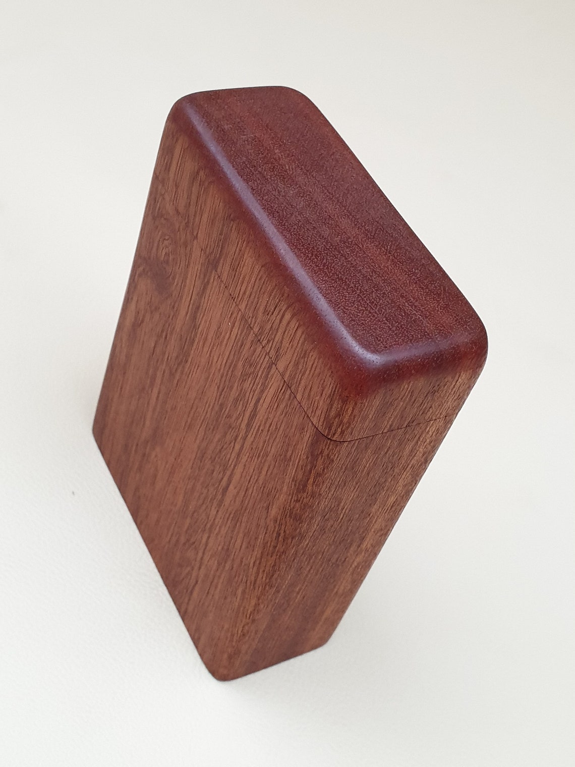 Custom Mahogany Wood Cigarette Case for 18x Standard Size Cigarettes - Etsy