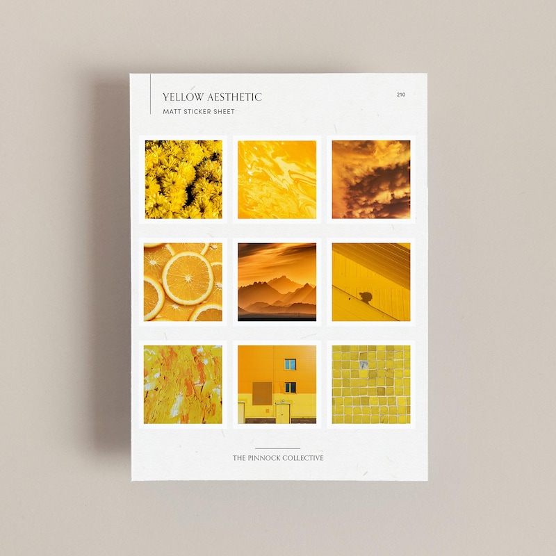 Yellow Stickers - Etsy
