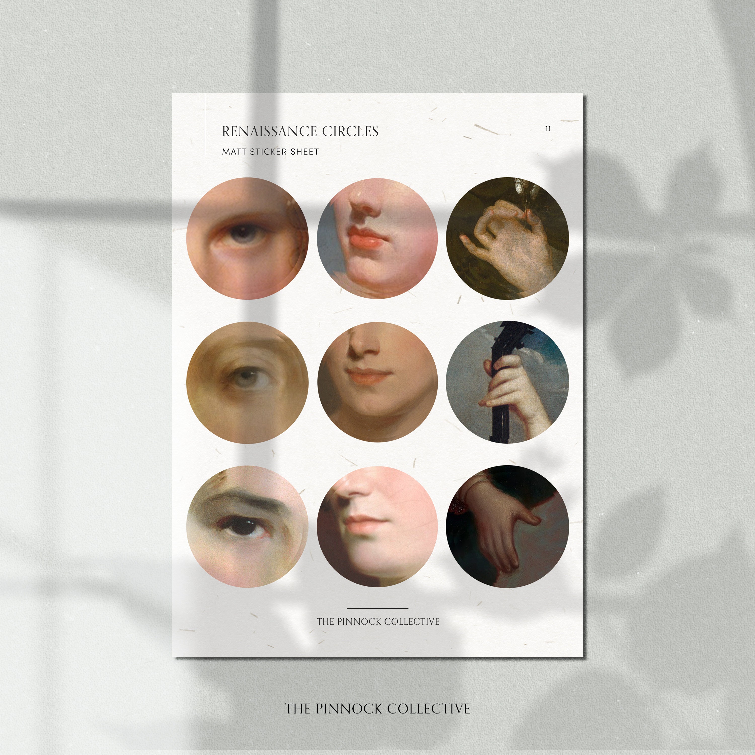 Renaissance Art Collection Sticker Sheet Perfect for - Etsy