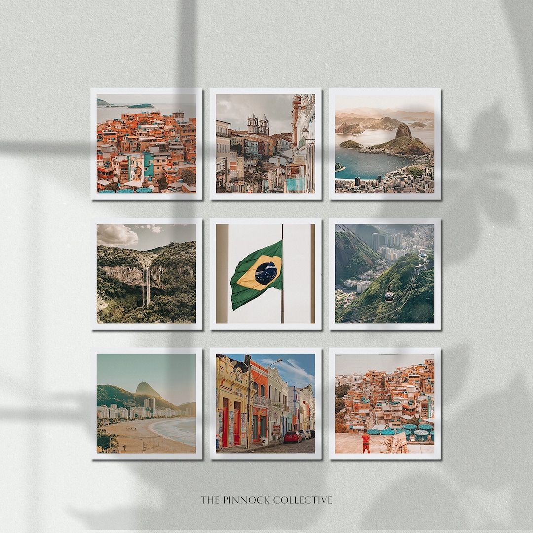 Brazil Sticker Pack, Perfect for Journaling and Scrapbooking, Brazil ...