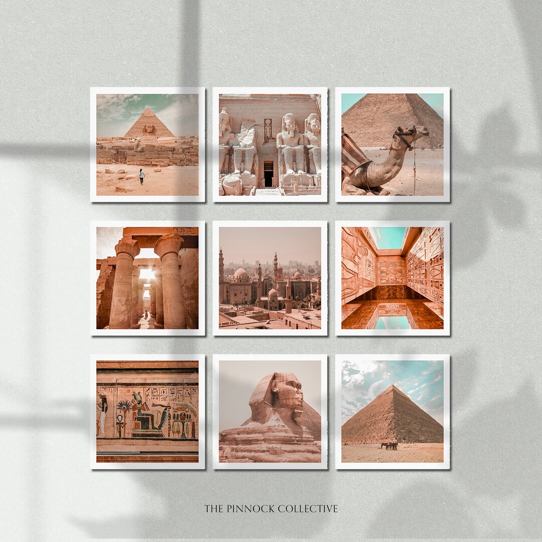 Sticker Pack Egypt Themed Stickers Travel Stickers Egyptian Print ...