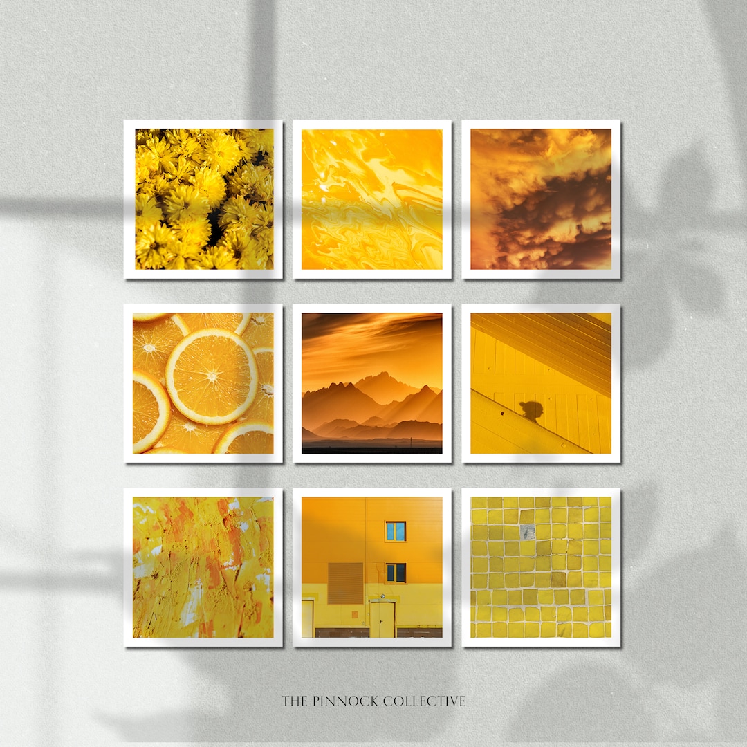 Yellow Aesthetic Sticker Pack, Perfect for Journaling and Scrapbooking ...