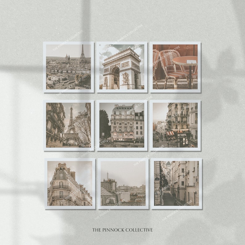 Paris Sticker Pack Perfect for Journaling and Scrapbooking - Etsy