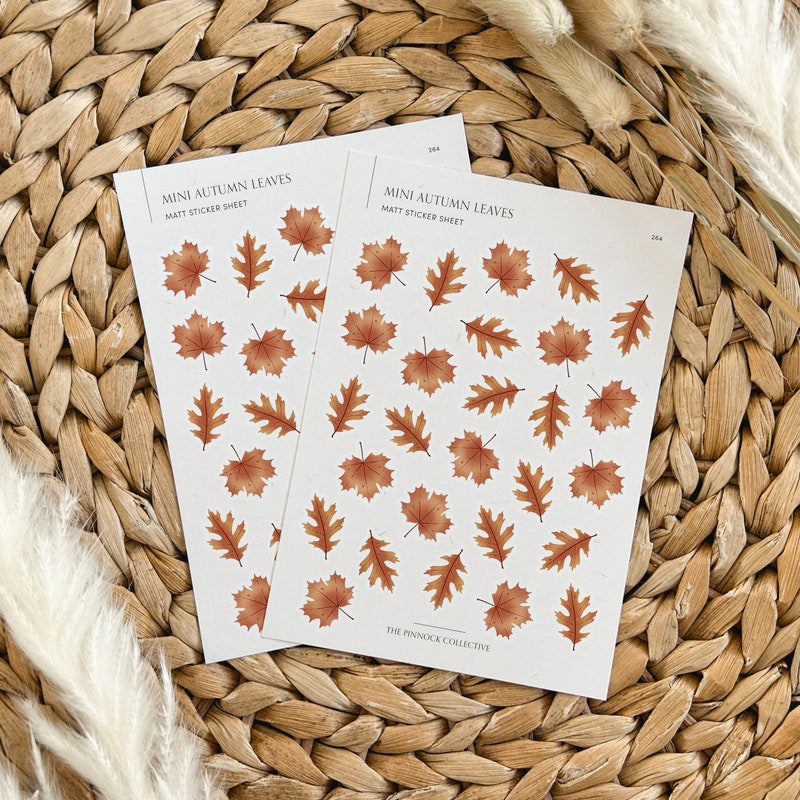 Autumn Stickers - Etsy