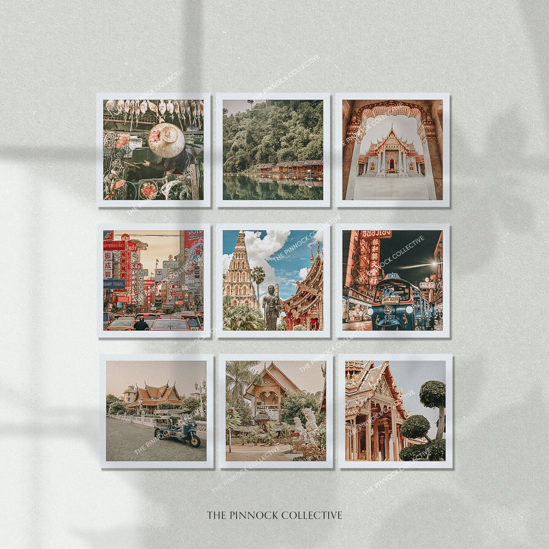 Mini Thailand Sticker Pack, Perfect for Journaling and Scrapbooking ...