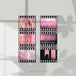 Single Film Strip Frame Sticker Pack Retro Stickers Frame - Etsy