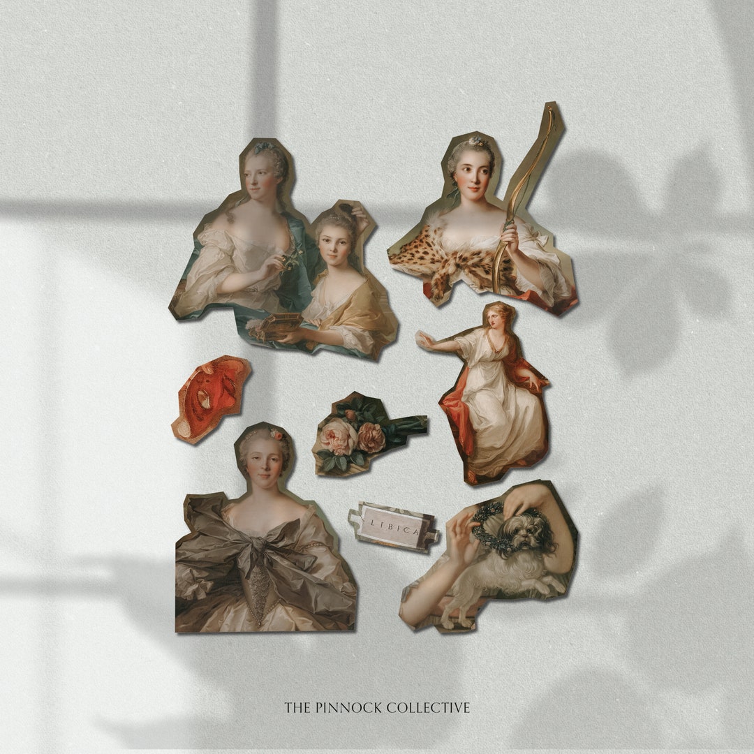 Renaissance Art Collection Sticker Pack, Perfect for Journaling and ...