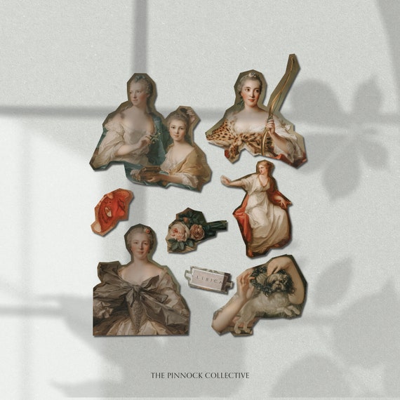 Renaissance Art Collection Sticker Pack Perfect for - Etsy UK