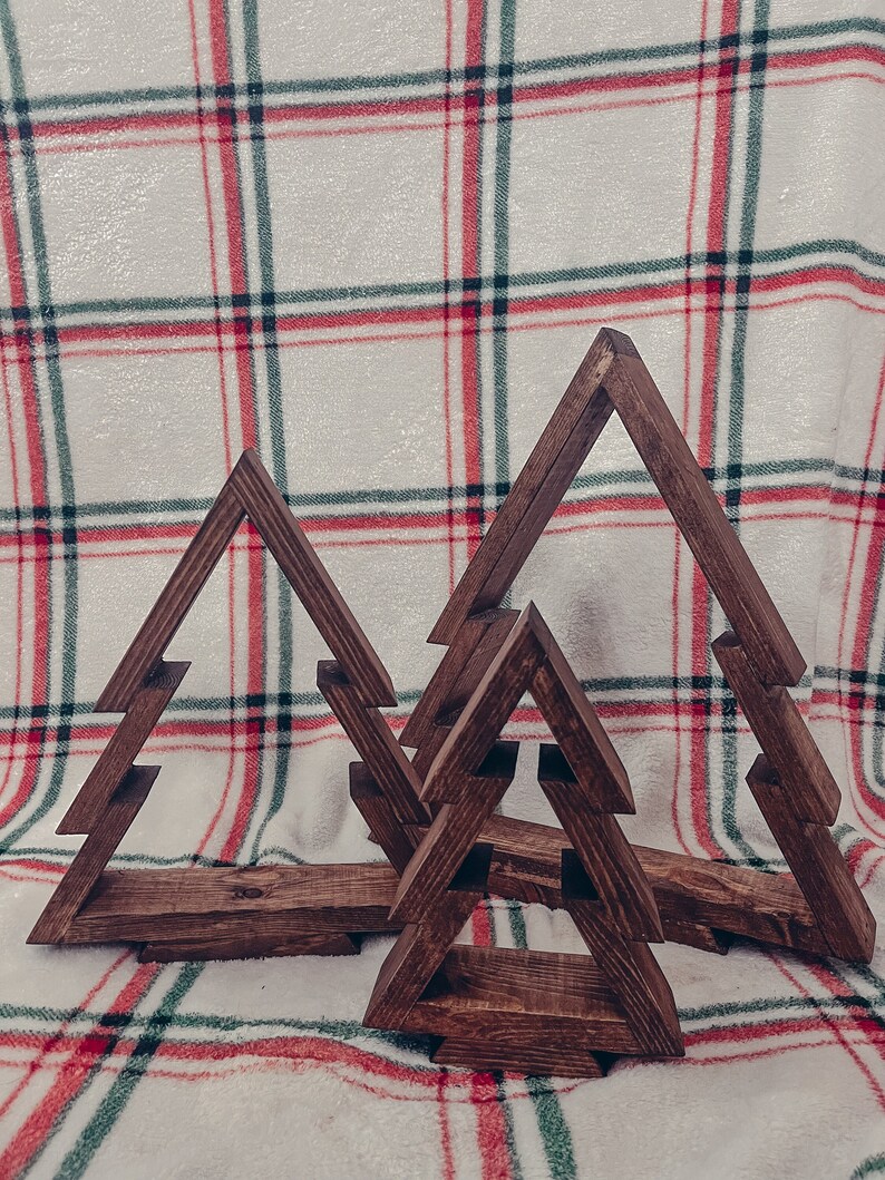 Wood Christmas Trees - Etsy