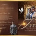 Elegant Brown and Gold DIY Funeral Obituary Template 17x11 4 Pages - Etsy