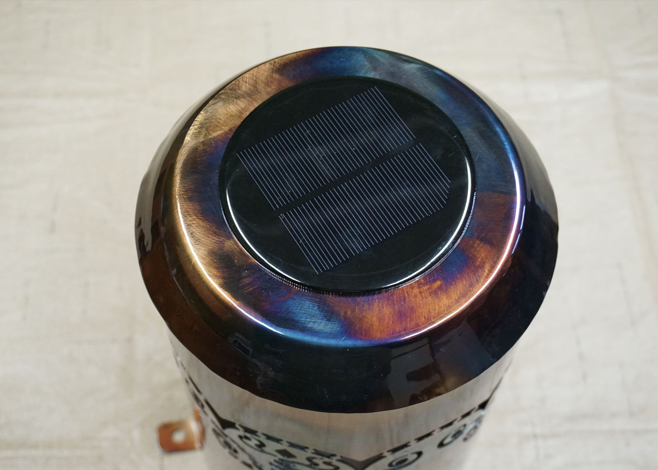 Solar Shadow Lampburstgold Torch Patina-color Changing LED - Etsy